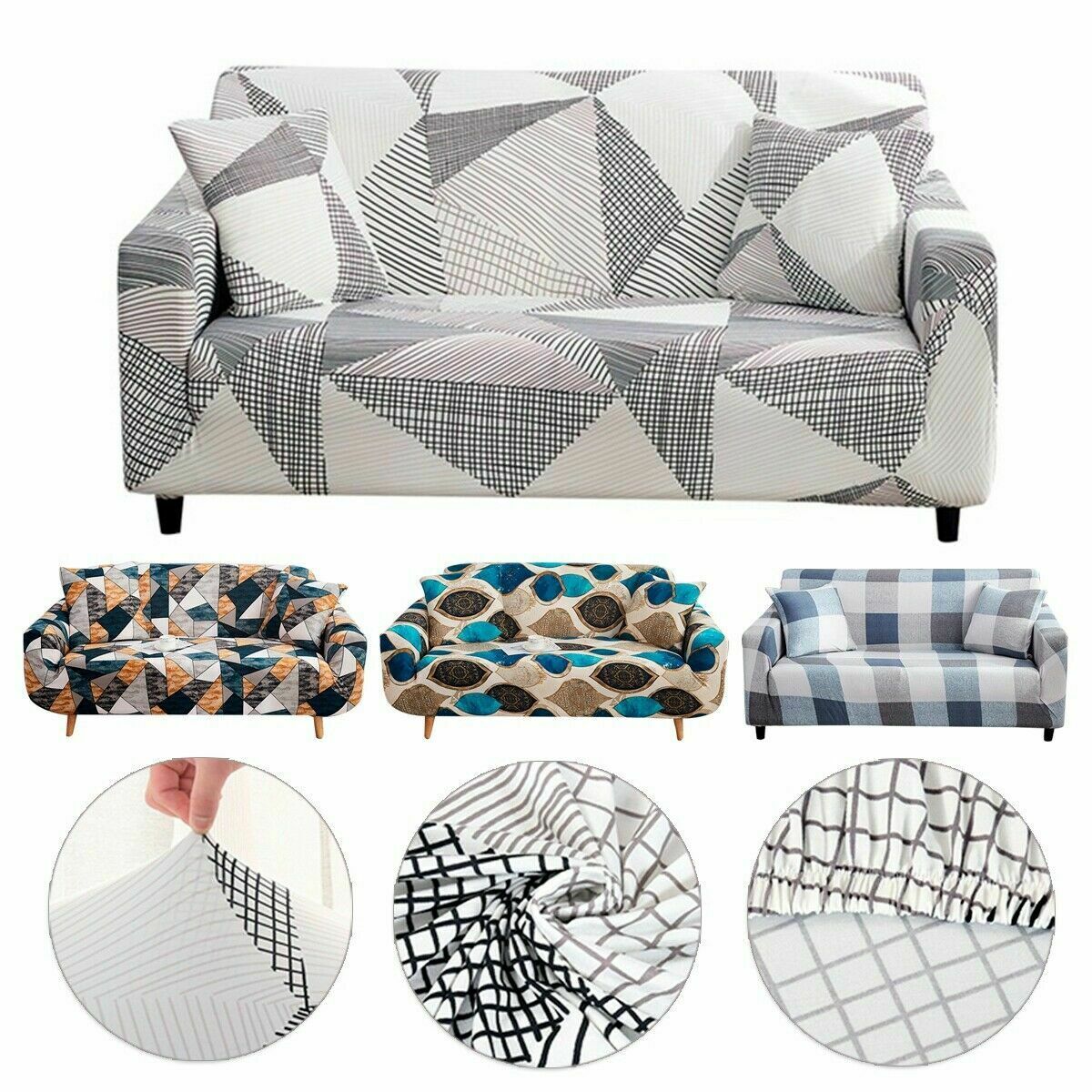 Housse de protection extensible pour canapé - Dropshipcenter